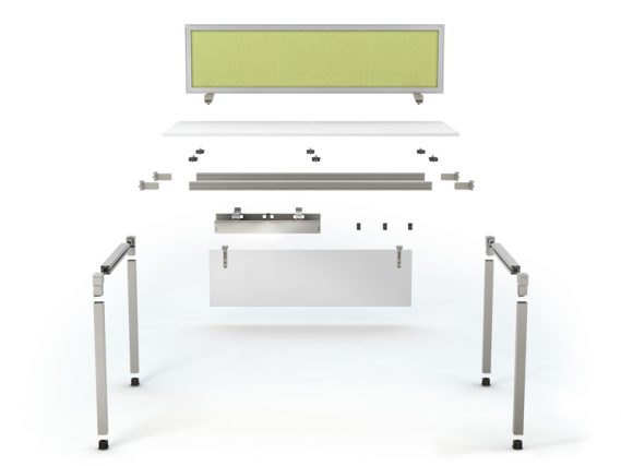 4 Ever, Techo, workstation, desking, benching, office furniture